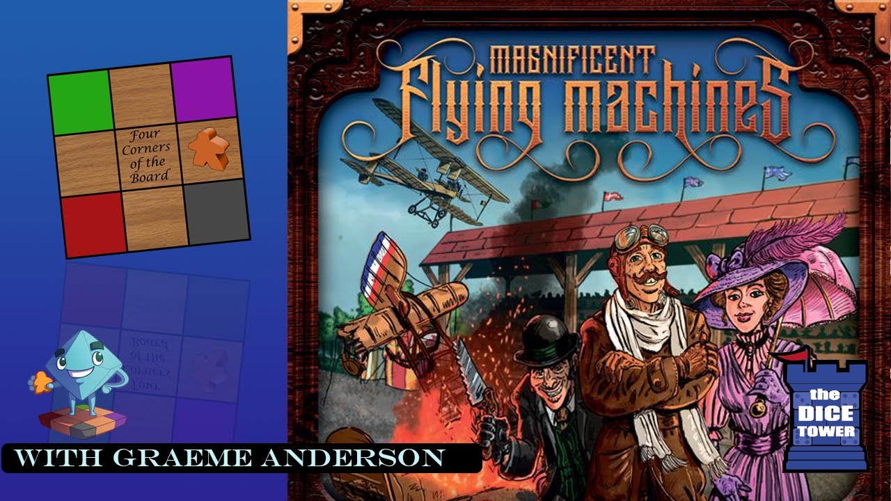 Magnificent Flying Machines Review With Graeme Anderson - Boardgame Stories